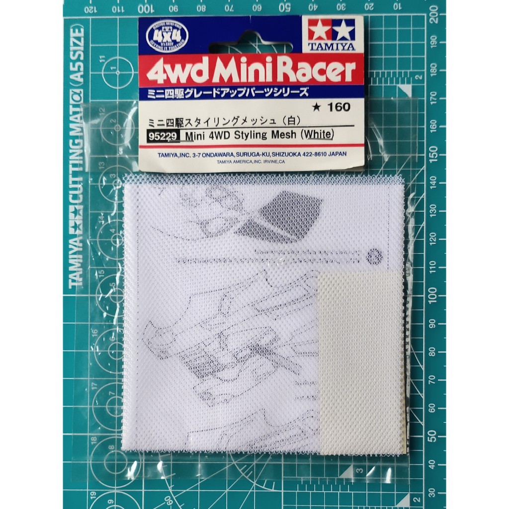 Jual Tamiya 95229 Mini 4WD Styling Mesh (White) | Shopee Indonesia
