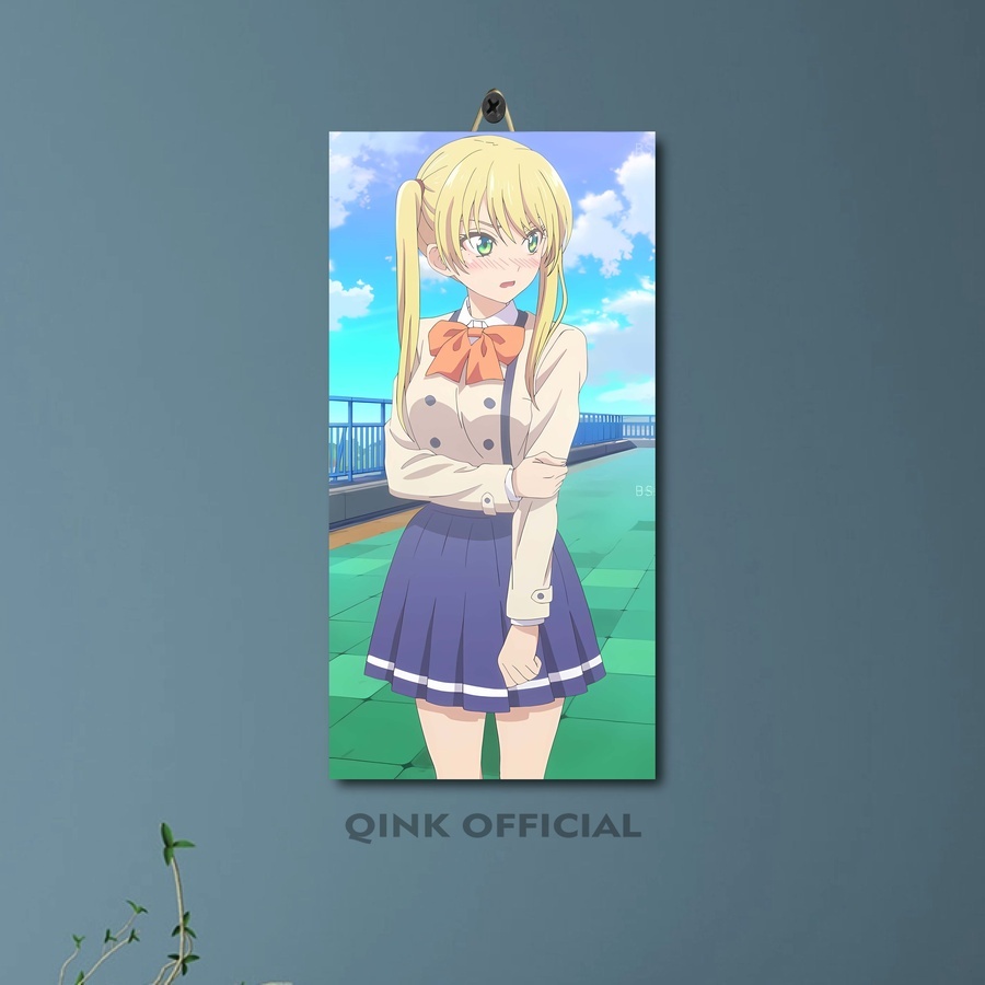 Jual Dekorasi Ruangan Tamu Karakter Anime Waifu Kanojo Mo Kanojo 15X30 ...