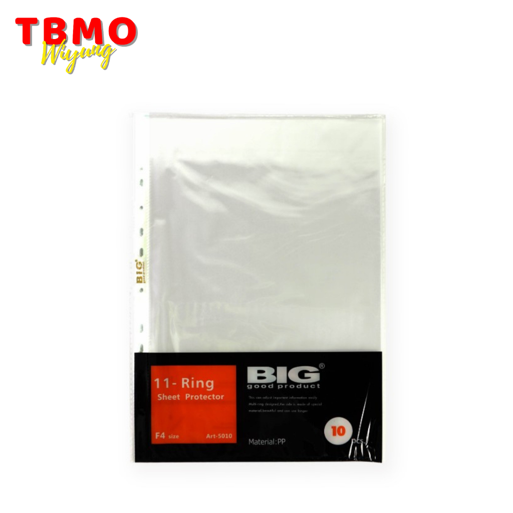 Jual TBMO Sheet Protector F4 Big / Pp Pocket / Pp F4 / Plastik Dokumen ...