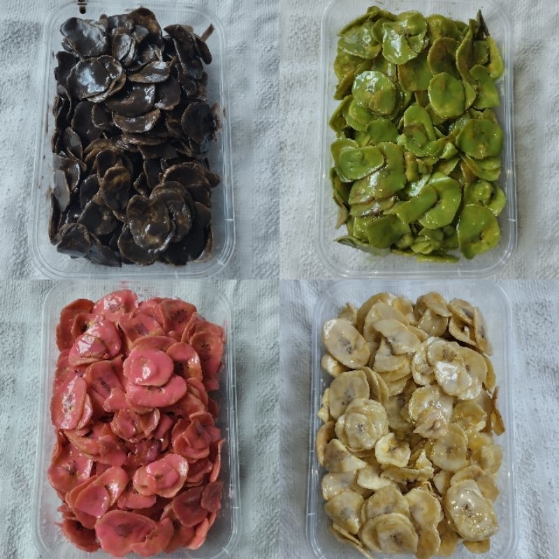 Jual Keripik Pisang Coklat Lumer - Bentuk Bulat Keripik Pisang krispi ...