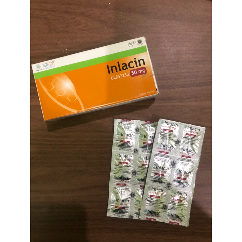 Jual inlacin 50mg / strip / 6 kapsul | Shopee Indonesia