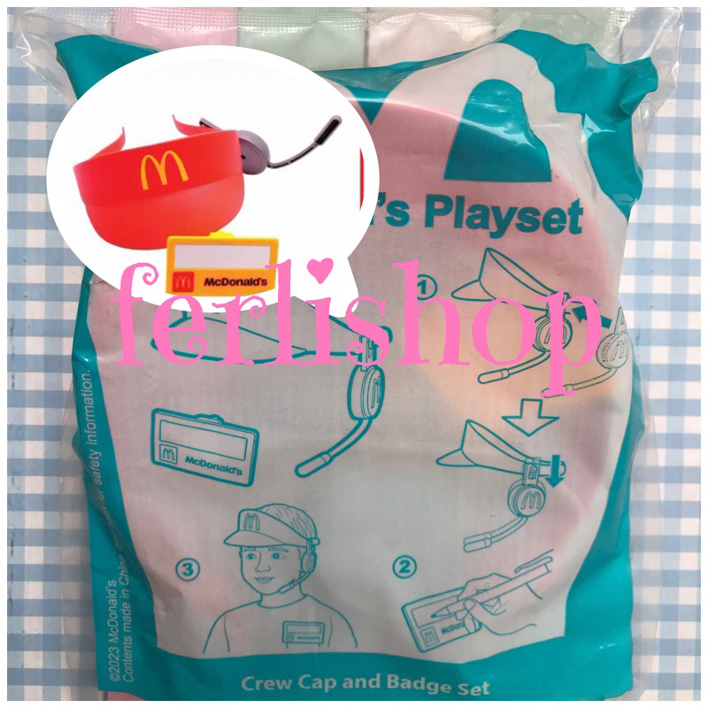 Jual Mainan Happy Meal McD Toys McD playset McDonald Toy baru new segel ...