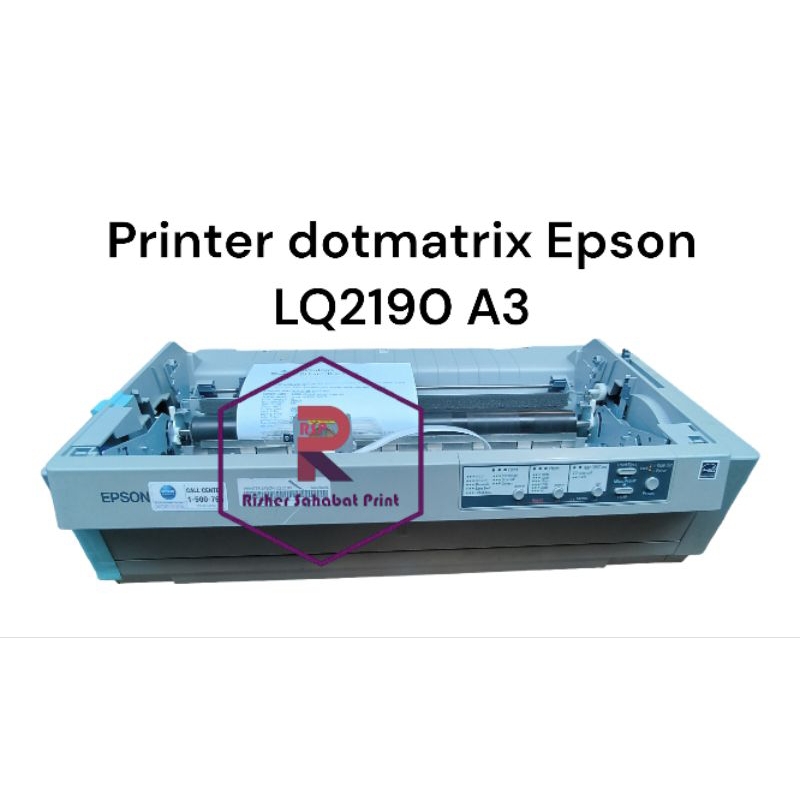 Jual Printer Dotmatrix Epson LQ2190 A3 tembus continuous form 5 lapis ...