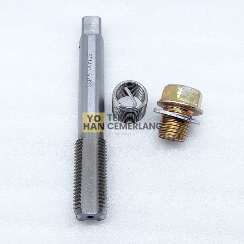 Jual Tap Set Recoil Baut Oli Oversize M14 x 1.5 Drat Baut 19 | Shopee Indonesia