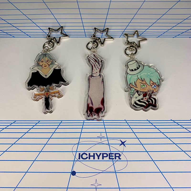 Jual BUNGO STRAY DOGS KEYCHAIN TANGAN FYODOR NIKOLAI BRAM by ichyper ...