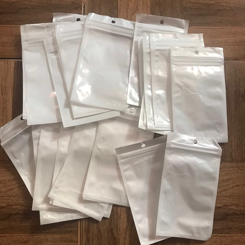 Jual plastik zip putih ziplock putih susu | Shopee Indonesia