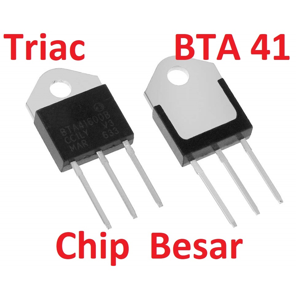 Jual TRIAC TRANSISTOR Silicon Controller Rectifier SCR THYRISTOR BTA41 ...