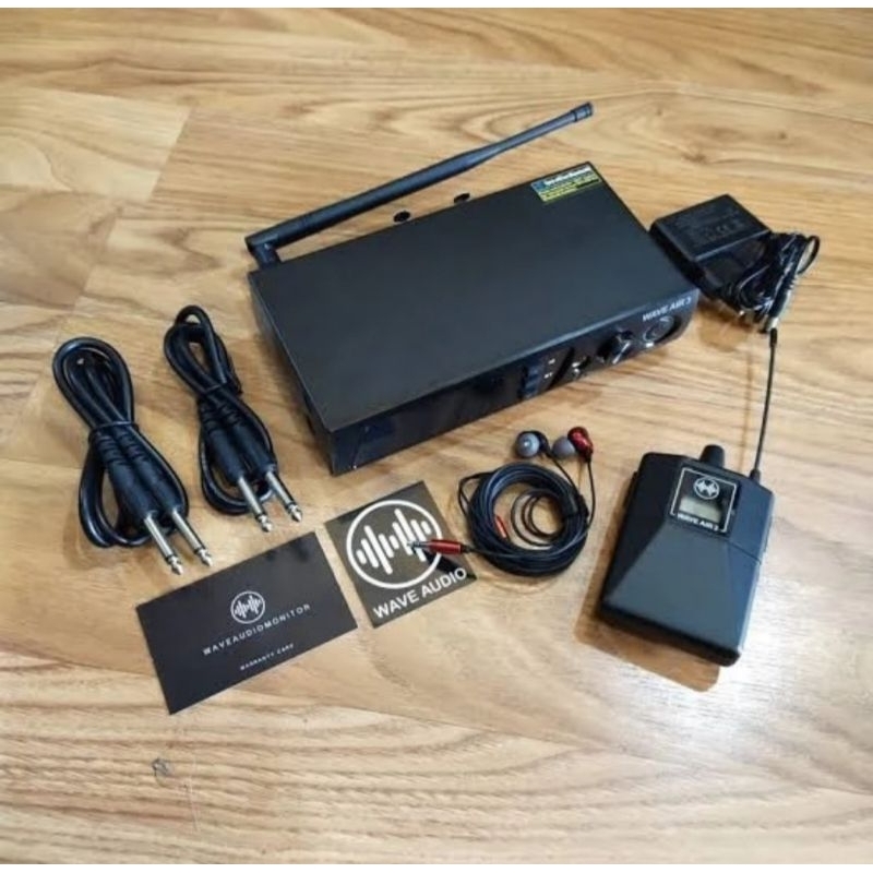 Jual Wave Air 3 Set Wireless In Ear Monitor System 1TX 1RX Live ...