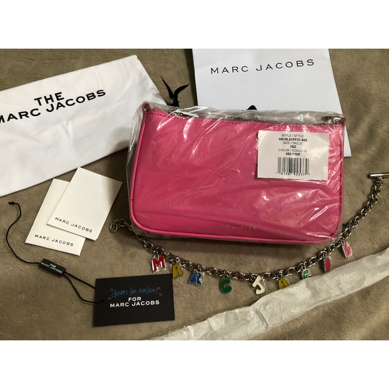 Jual Marc Jacobs Devon Lee Carlson Pink | Shopee Indonesia