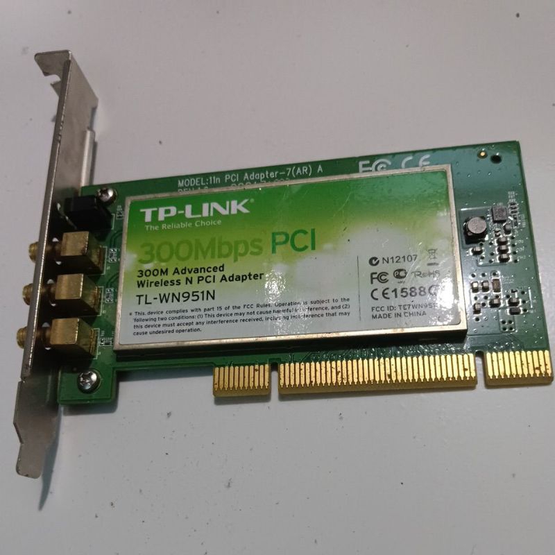 Jual WIFI PCI TP-LINK 300Mbps TL-WN951N | Shopee Indonesia