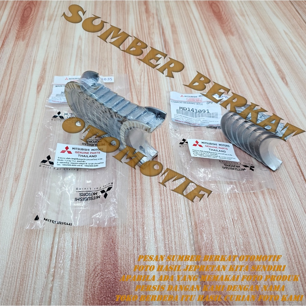 Jual METAL DUDUK JALAN MAIN CONROD BEARING STD L300 DIESEL SOLAR 1SET ...