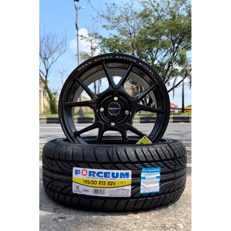 Jual Velg Wedssport TC005 R15 Lebar 7 Rata ET35 | Shopee Indonesia