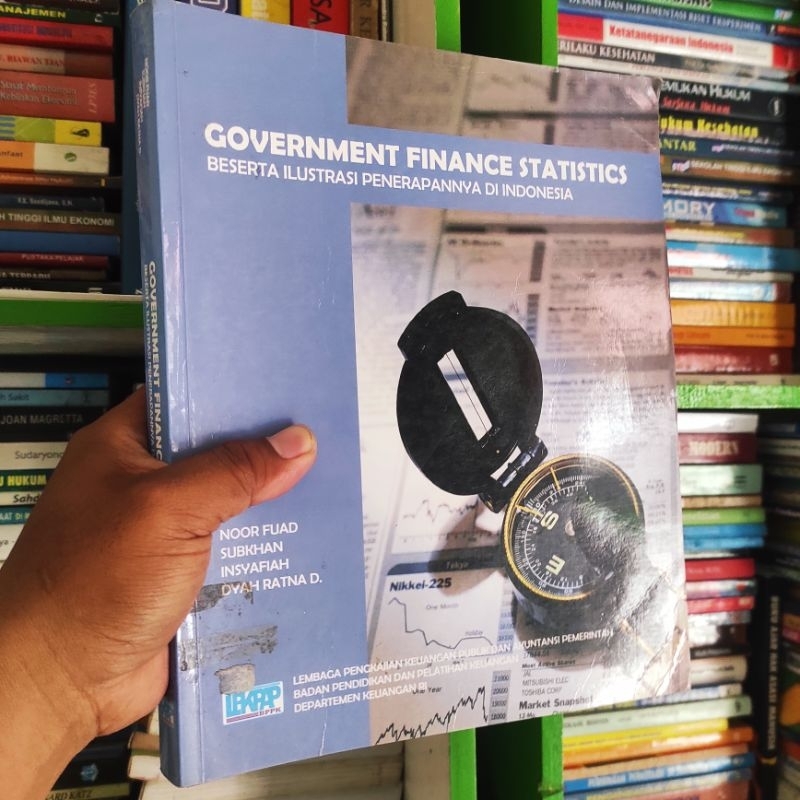 Jual (ori) buku government finance statistics beserta ilustrasi ...