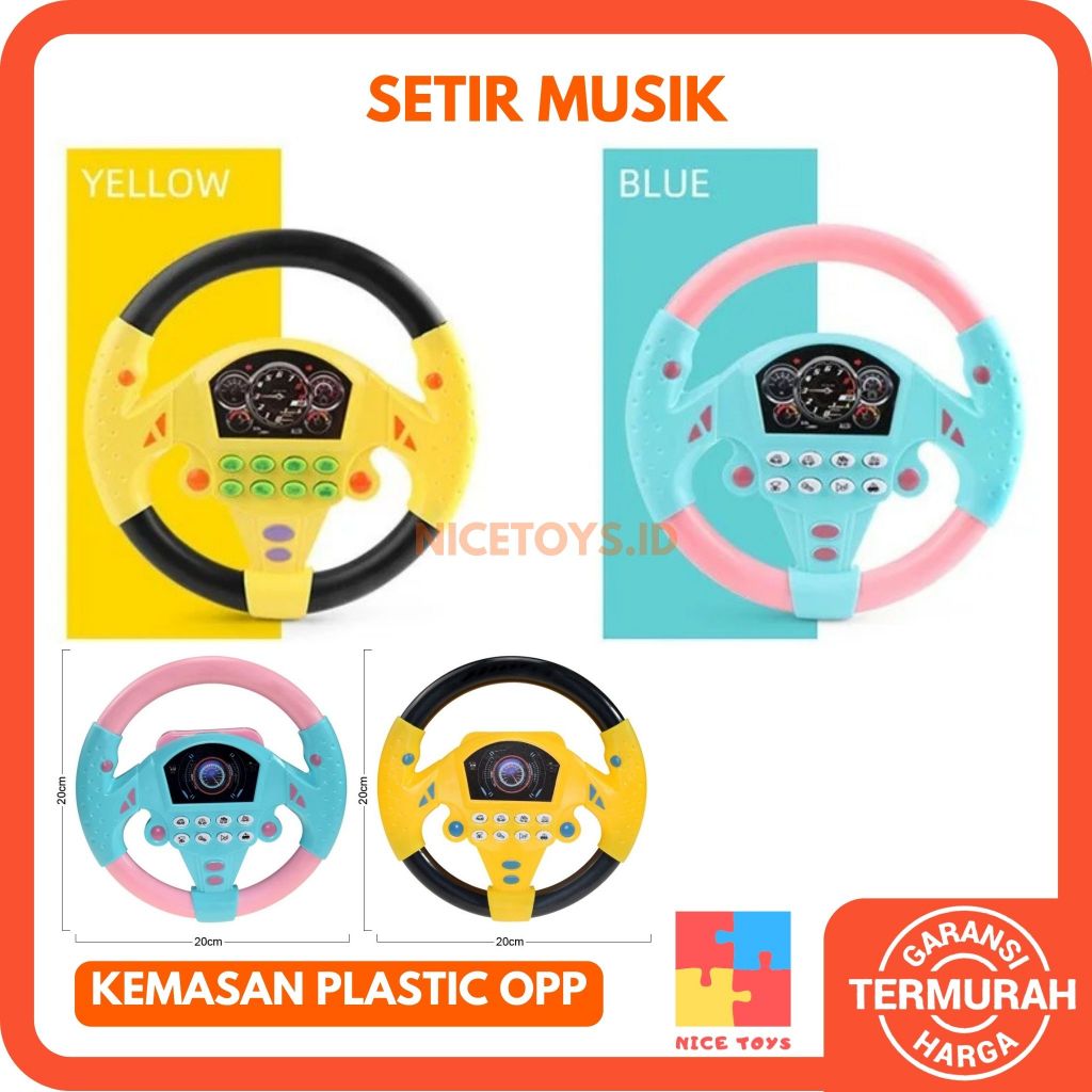 Jual Setir Musik Mainan Roda Kemudi Mainan Sensorik Anak Sensory Play ...