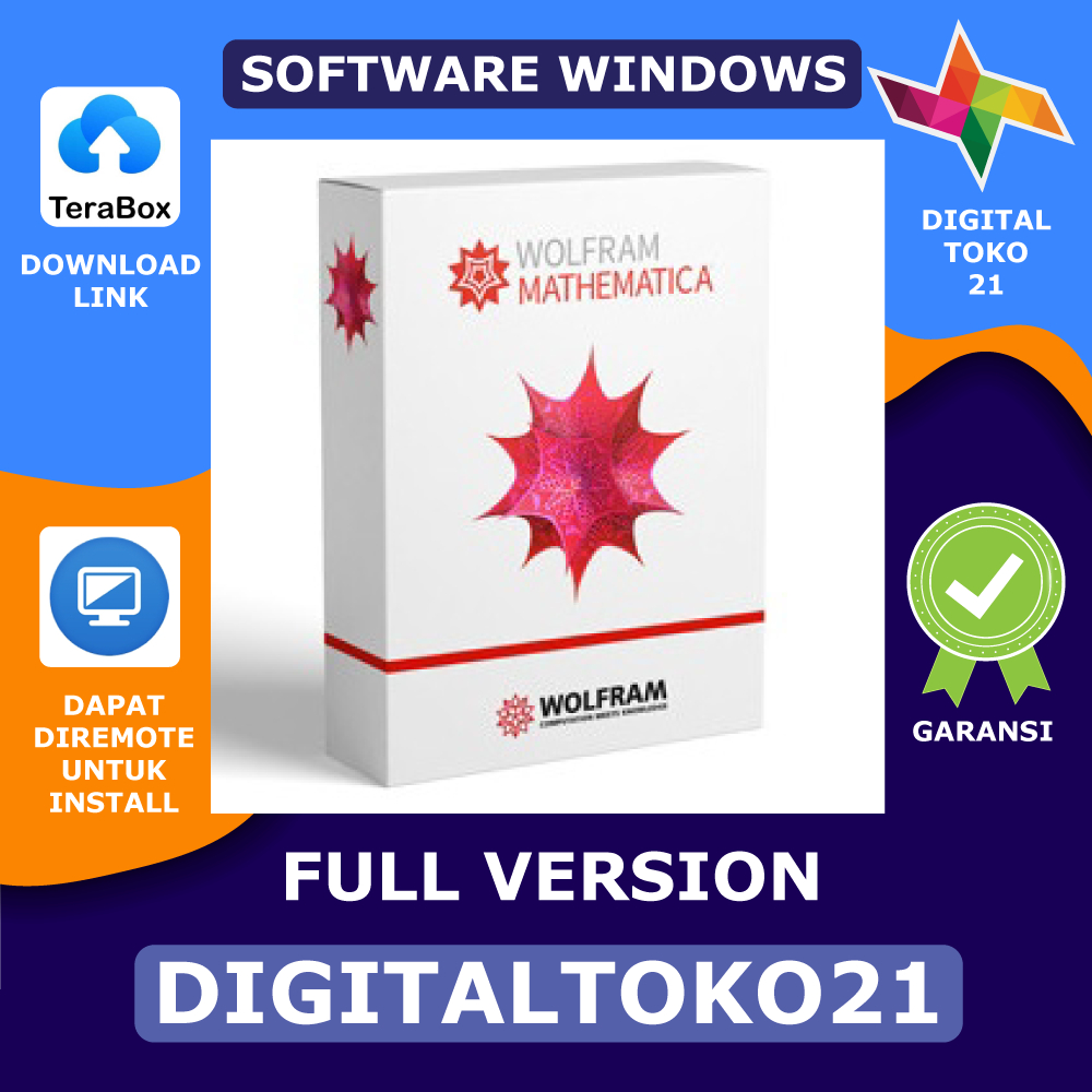 Jual Wolfram Mathematica 13.3.1 Full Version Software PC Komputer Laptop Windows | Shopee Indonesia