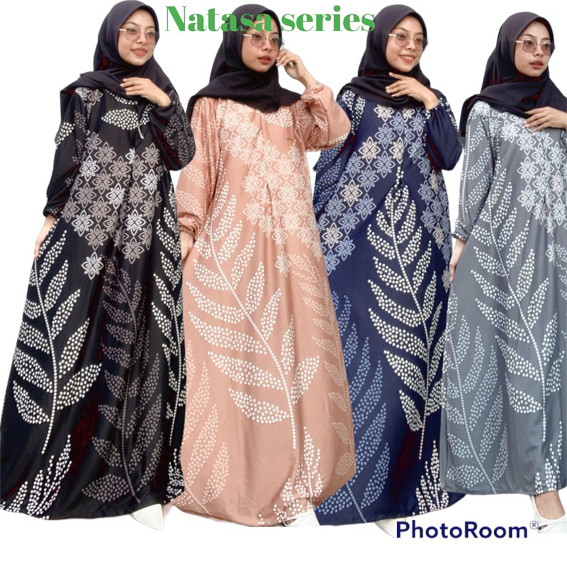 Jual paket gamis natasa series 100 ribu isi 4 pcs | Shopee Indonesia