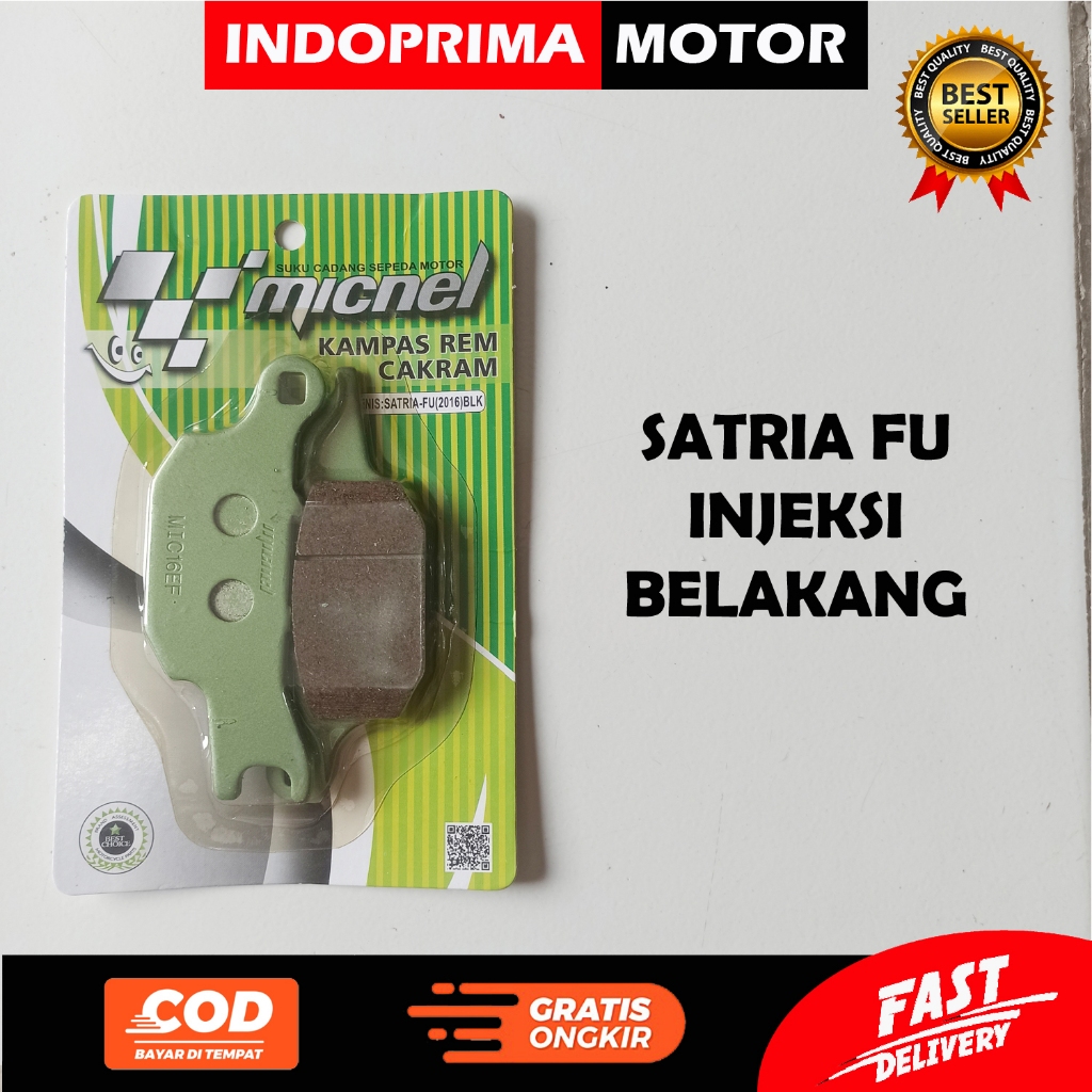 Jual MICNEL DISPED FU NEW 2016 BELAKANG. KAMPAS CAKRAM SUZUKI SATRIA FU ...
