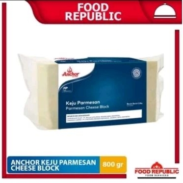 Jual PARMESAN CHEESE BLOCK ANCHOR 800GR / KEJU PARMESAN BLOK ANCHOR ...