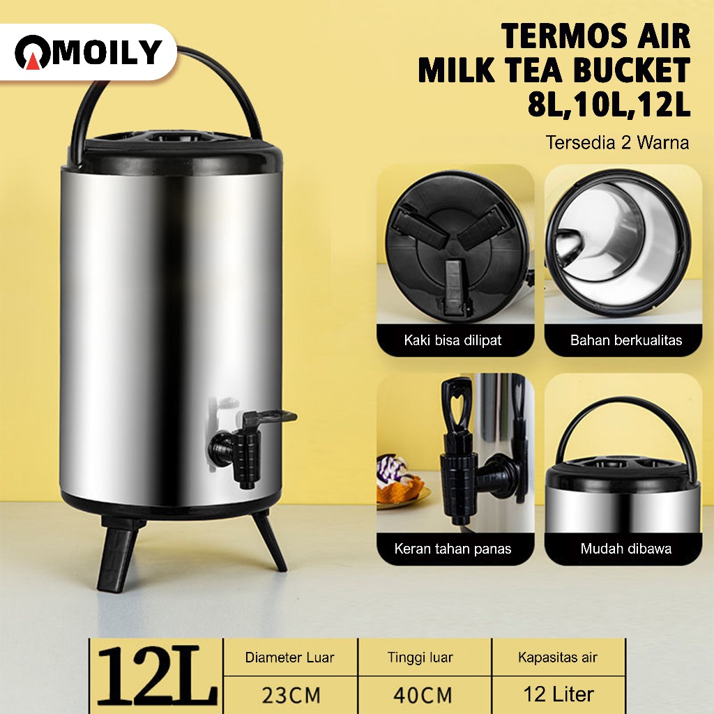 Jual MOILY Dispenser Minuman Juice Teh Kopi Milk Tea Bucket Kapasitas ...