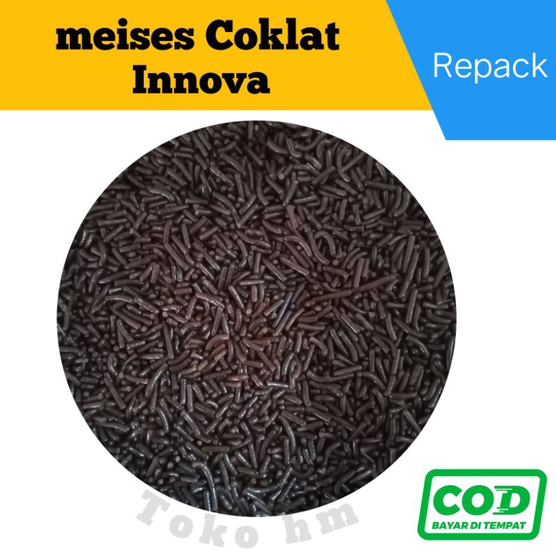 Jual Meises Coklat Innova (Repack) 100gr / 200gr / 250gr / 500gr ...
