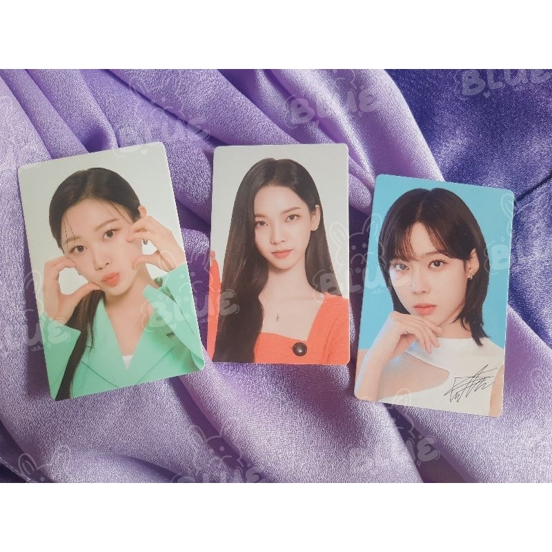 Jual photocard pc aespa set smcu express id lenti hallution quest ...