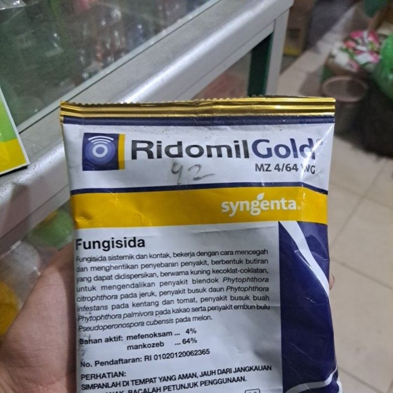 Jual Ridomil Gold 100g Fungsida Obat sayur dijamin bagus | Shopee Indonesia