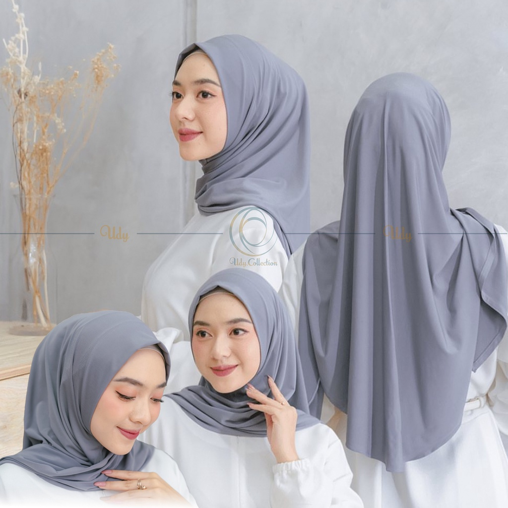 Jual Hijab Jilbab Instan Kerudung Segitiga Oval Instan Malay 3in1 ...