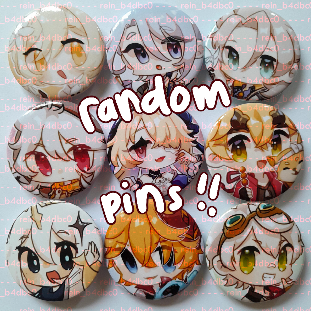Jual Gacha Random Pin Genshin | Shopee Indonesia