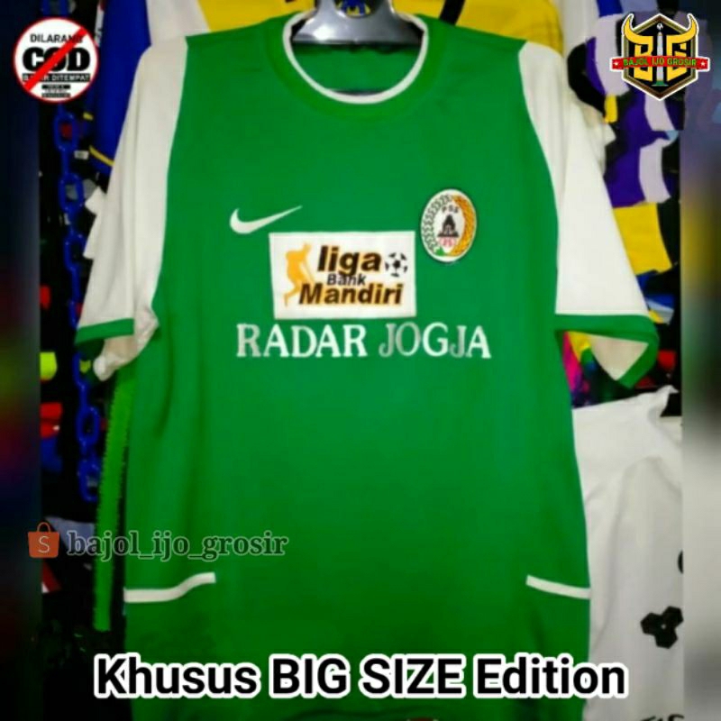 Jual Jersey BIG SIZE Pss Sleman Home 2003 Liga Bank Mandiri PRINTING ...