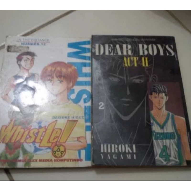 Jual Buku Komik Whistle Vol 12 - Dear Boy Action || Volume 2 - Basket Bola | Shopee Indonesia