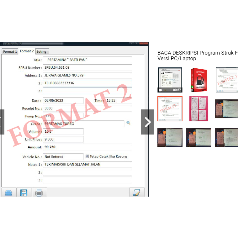 Jual Program Struk Full Versi PC/Laptop | Shopee Indonesia