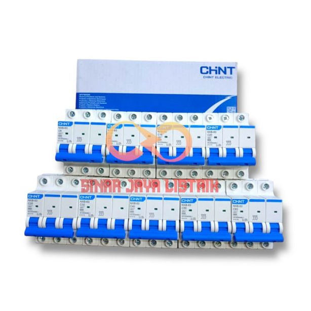 Jual (3 PHASE) MCB Chint NXB-63 3P 6A 10A 16A 20A 25A 32A 40A 50A 63A | Shopee Indonesia