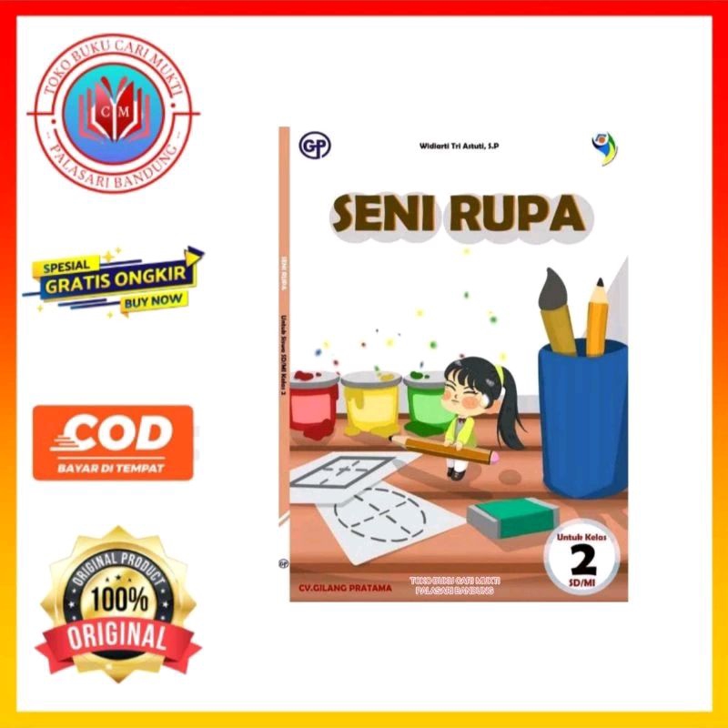 Jual Buku Seni Rupa Untuk SD/MI Kelas 2 Kurikulum Merdeka | Shopee Indonesia