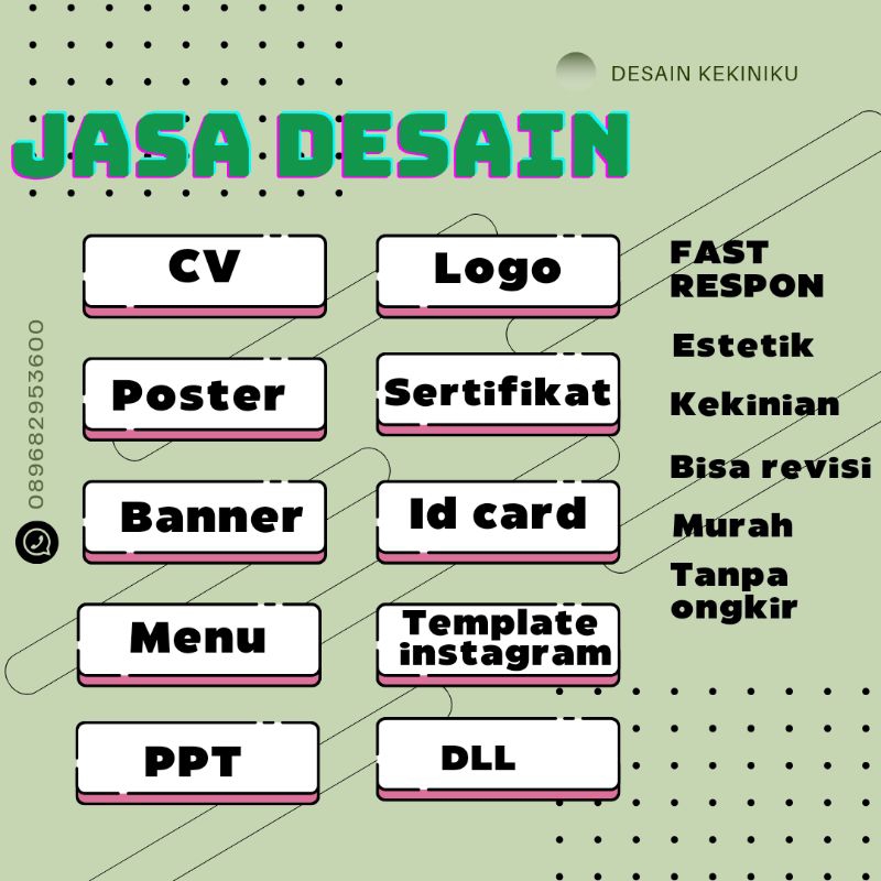 Jual JASA DESAIN GRAFIS, DESAIN BANNER, MENU, LOGO OLSHOP, STIKER ...