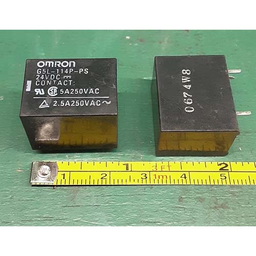Jual Relay 24vdc G5L-114P-PS Riley 24volt 5pin | Shopee Indonesia
