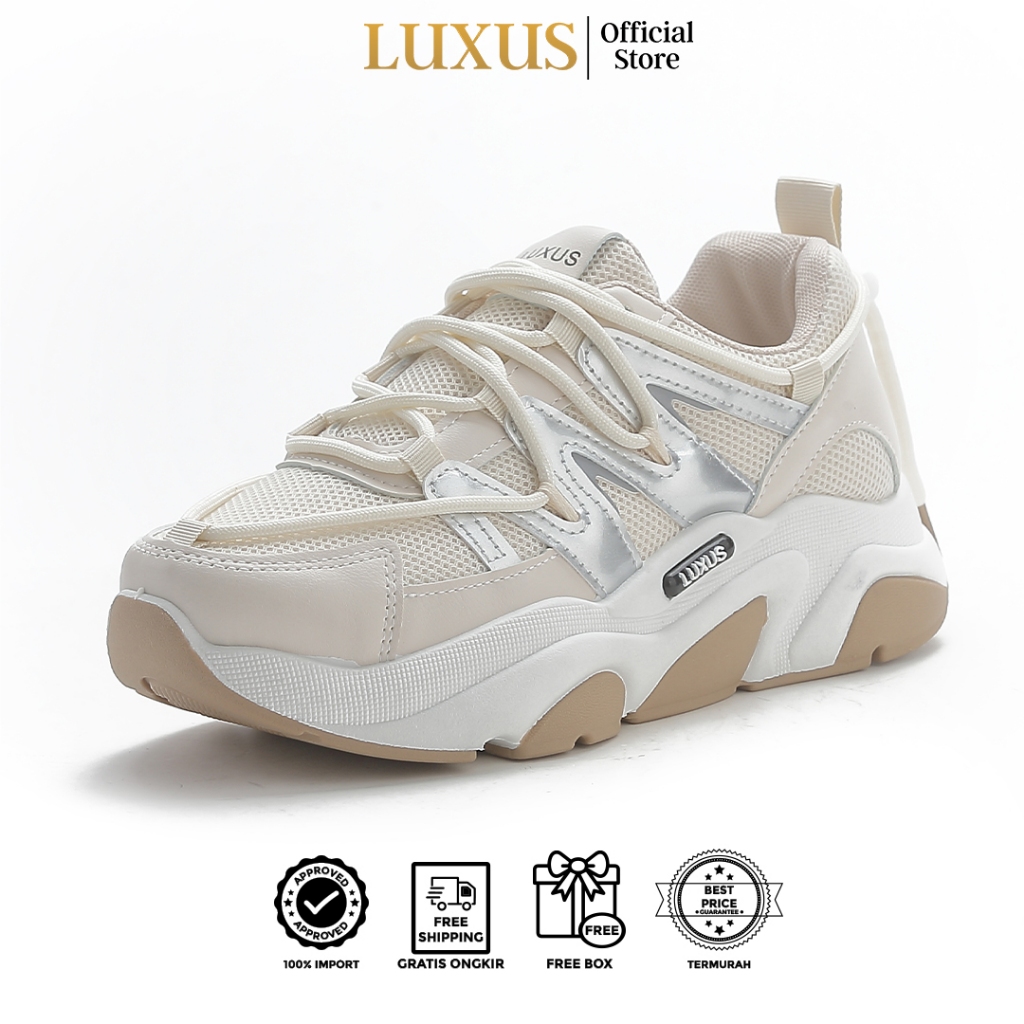 Jual Luxus Umji Sepatu Sneakers Wanita Sport Import Premium - LX2022 | Shopee Indonesia