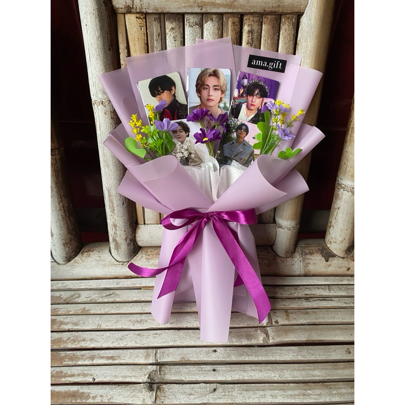 Jual Buket kpop model cutting | bouquet photocard | buket foto idol ...