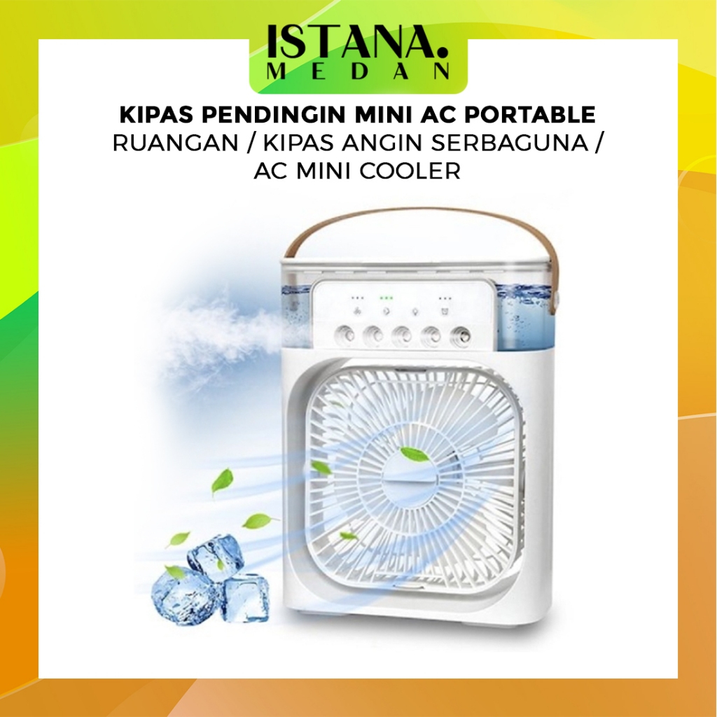 Jual KIPAS PENDINGIN MINI AC PORTABLE RUANGAN/KIPAS ANGIN SERBAGUNA/AC ...