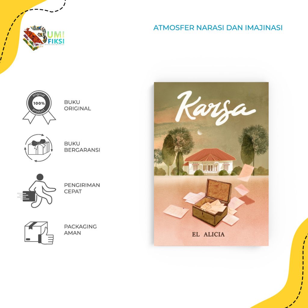 Jual Buku Novel Karsa - El Alicia - Median Books - Bumifiksi | Shopee Indonesia