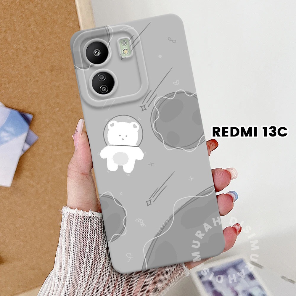 Jual (RD13C) Case Hp Pro Kamera Xiaomi redmi 13C Motif Bear (SH09 ...