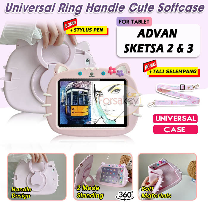 Jual Advan Tab Sketsa 3 2 Tablet 10 10.1 Inch 2023 KIDS Softcase ...