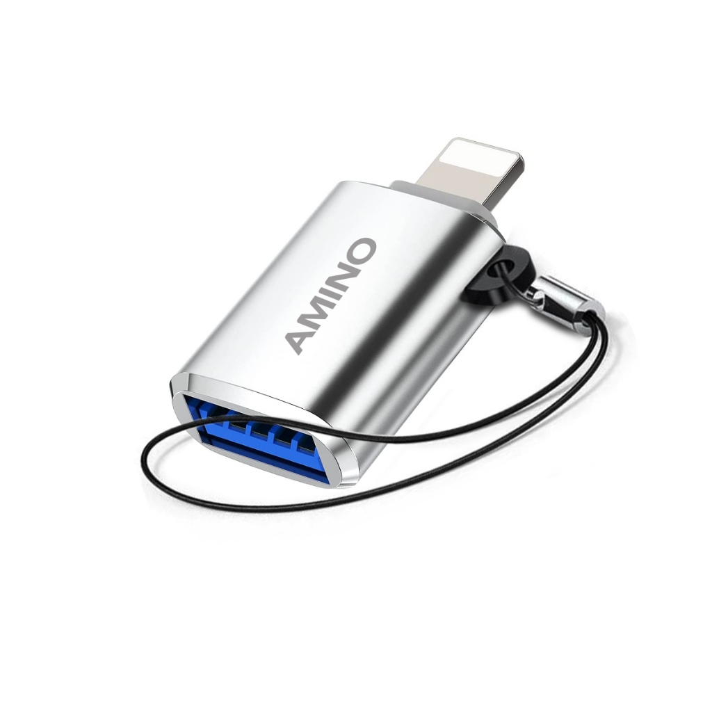 Jual AMINO Adapter OTG untuk Iphone USB 3.0 to Lighting Kabel Converter ...