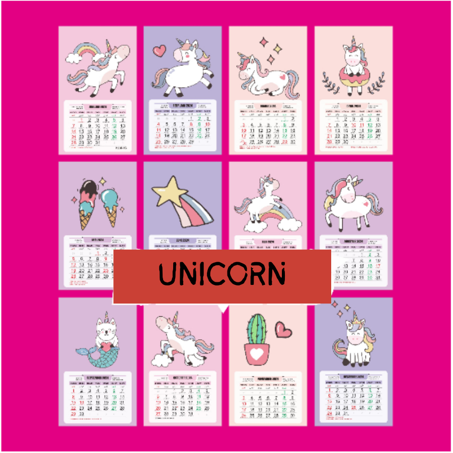 Jual Kalender Meja Mini Kalendar Minimalis Estetik Aesthetic Desk ...