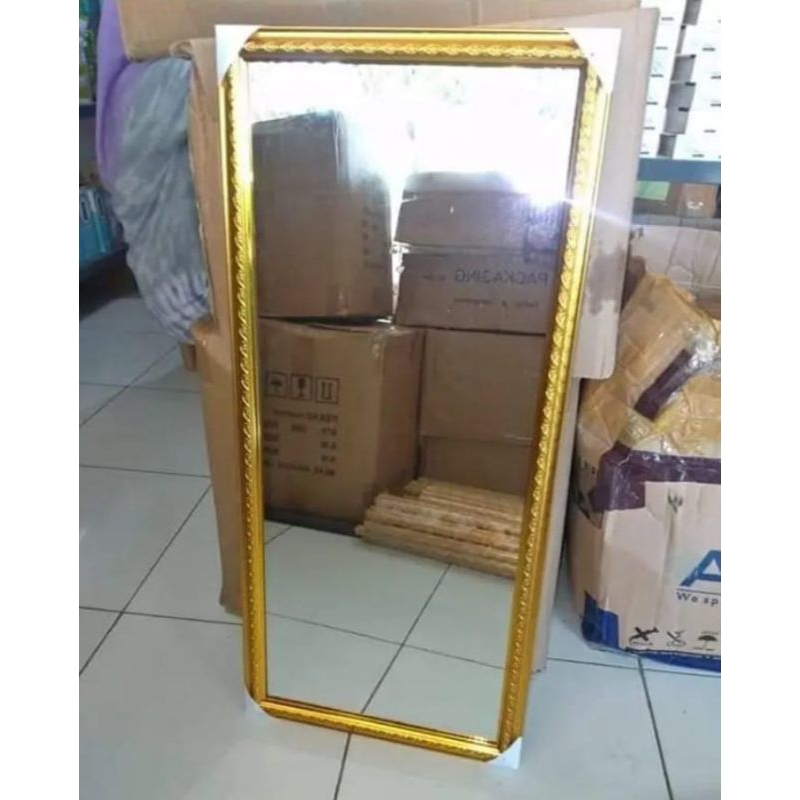 Jual Bingkai Cermin Kaca (40x86cm) | Shopee Indonesia