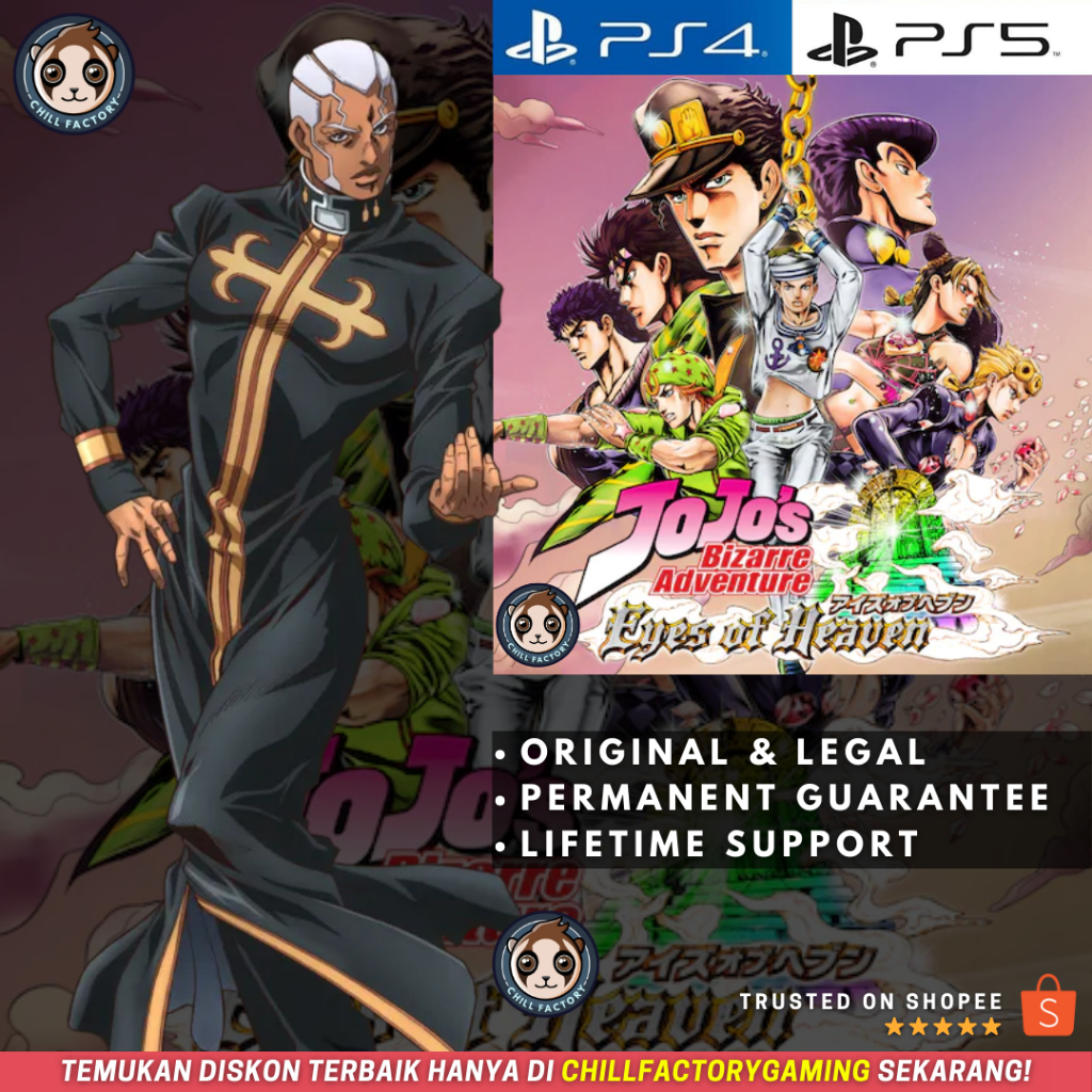 Jual Jojo's Bizarre Adventure: Eyes Of Heaven PS4 PS5 | Shopee Indonesia