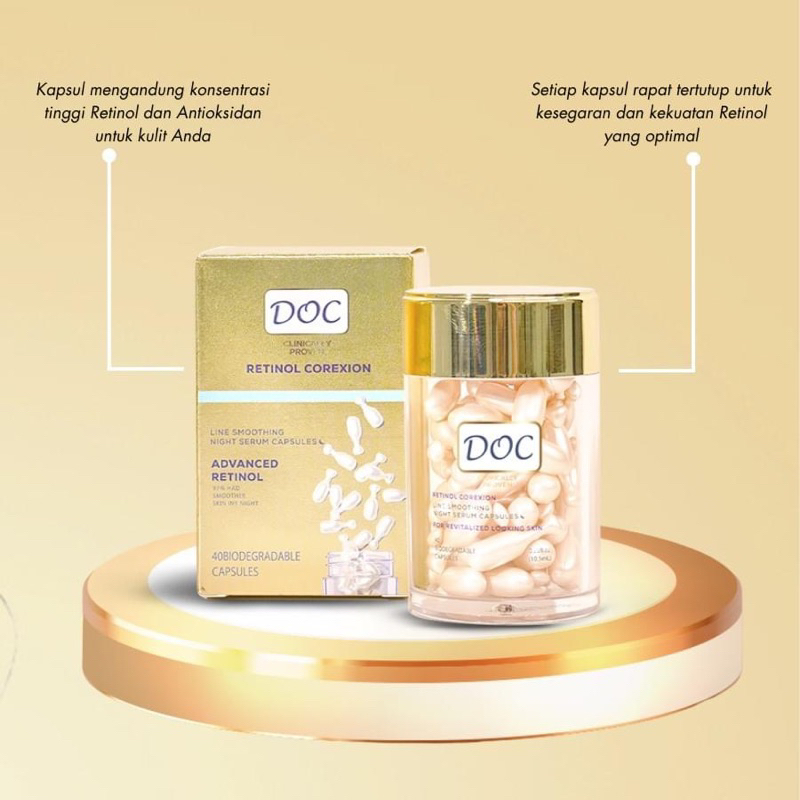 Jual Doc Retinol gold skin care essence - Justskin Anti-kerut ...