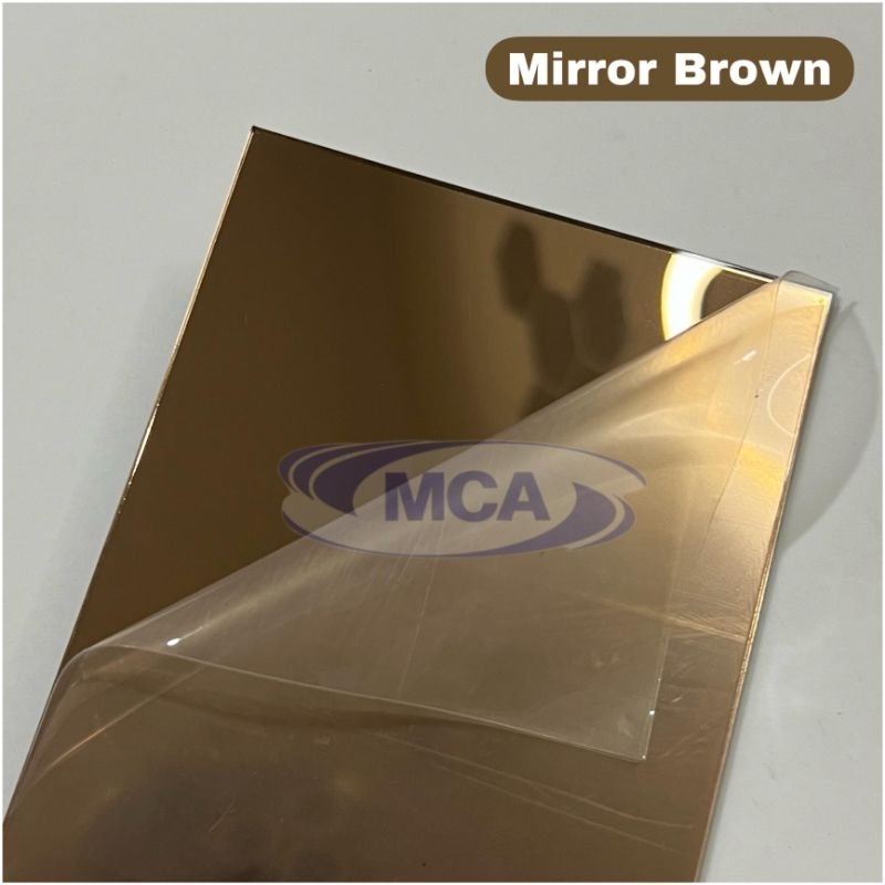Jual AKRILIK Mirror CUSTOM / GOLD / SILVER / ROSE GOLD / RED / BLUE ...