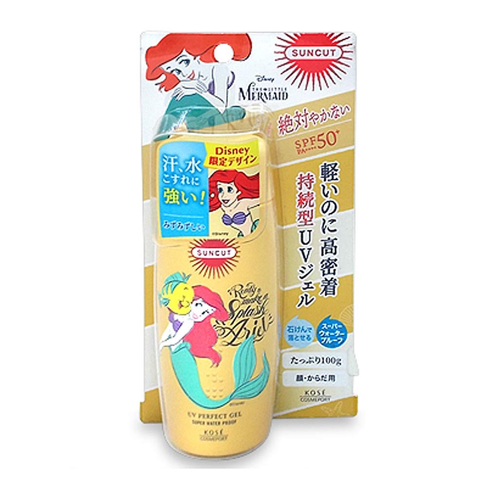Jual Kose Suncut Uv Gel Water Proof 100 Gram Ariel Edition Disney ...