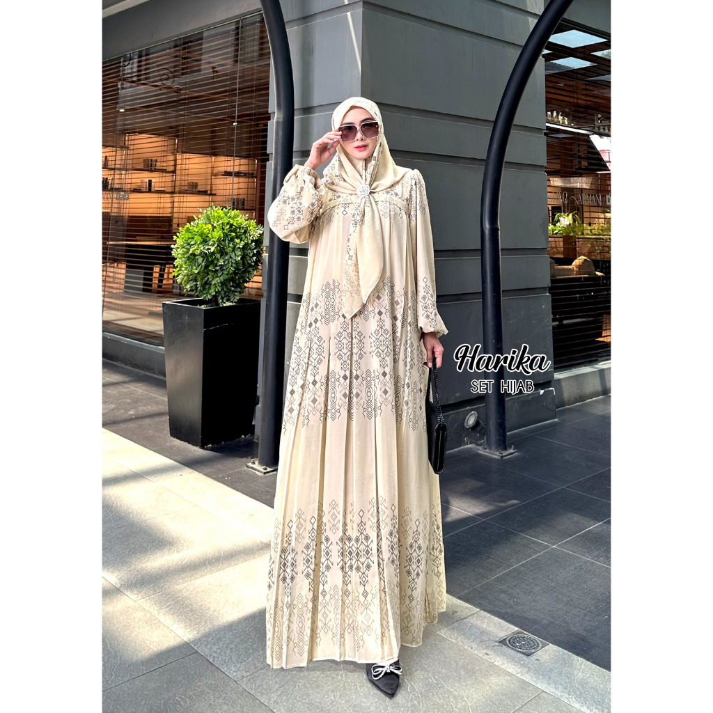 Jual Dilraba Wear , Gamis Harika 3 Syari - Set Gamis dan Hijab, Gaun ...