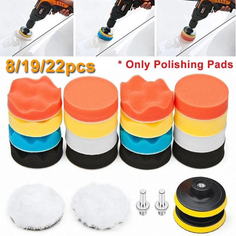 Jual Fixmee ~ Busa Pad Alat Poles Bodi Motor Mobil 3 Inch Wol Buffer ...